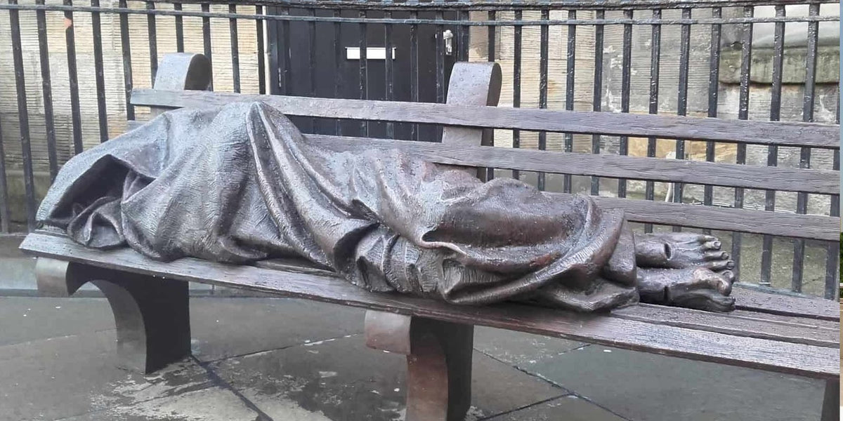 Homeless Jesus Sculpture — EnvironMolds