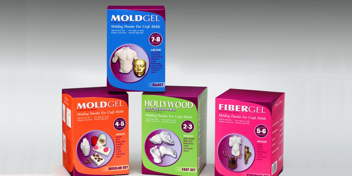 Alginate & Moulage - Lifecasting Materials | ArtMolds — EnvironMolds