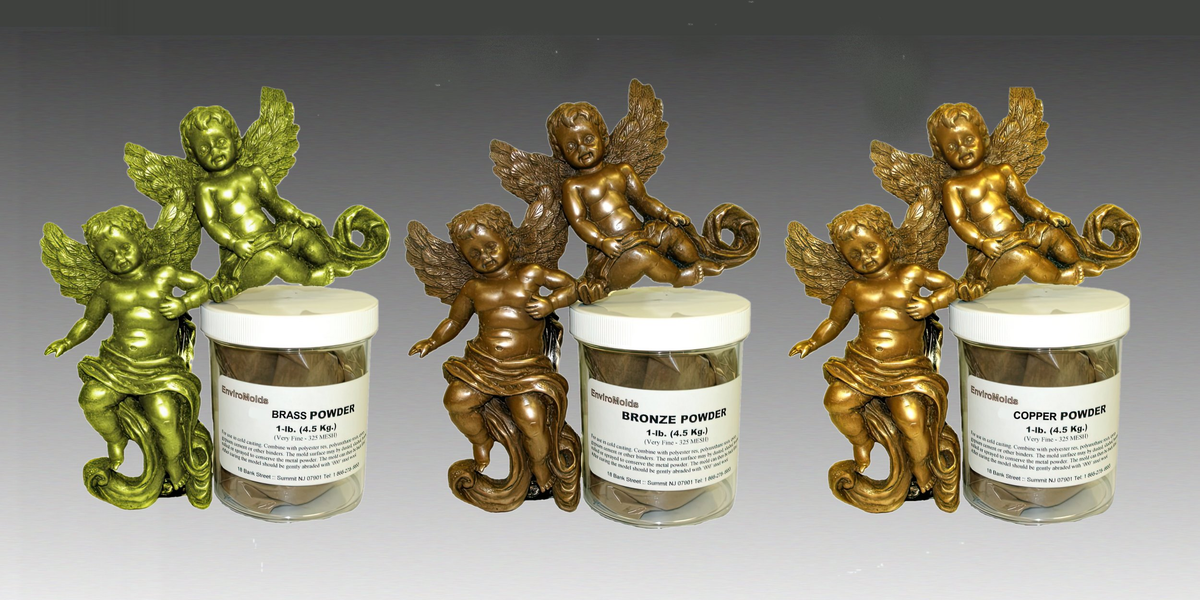 Metal Powders for Cold Casting - Brass, Bronze & More | ArtMolds ...