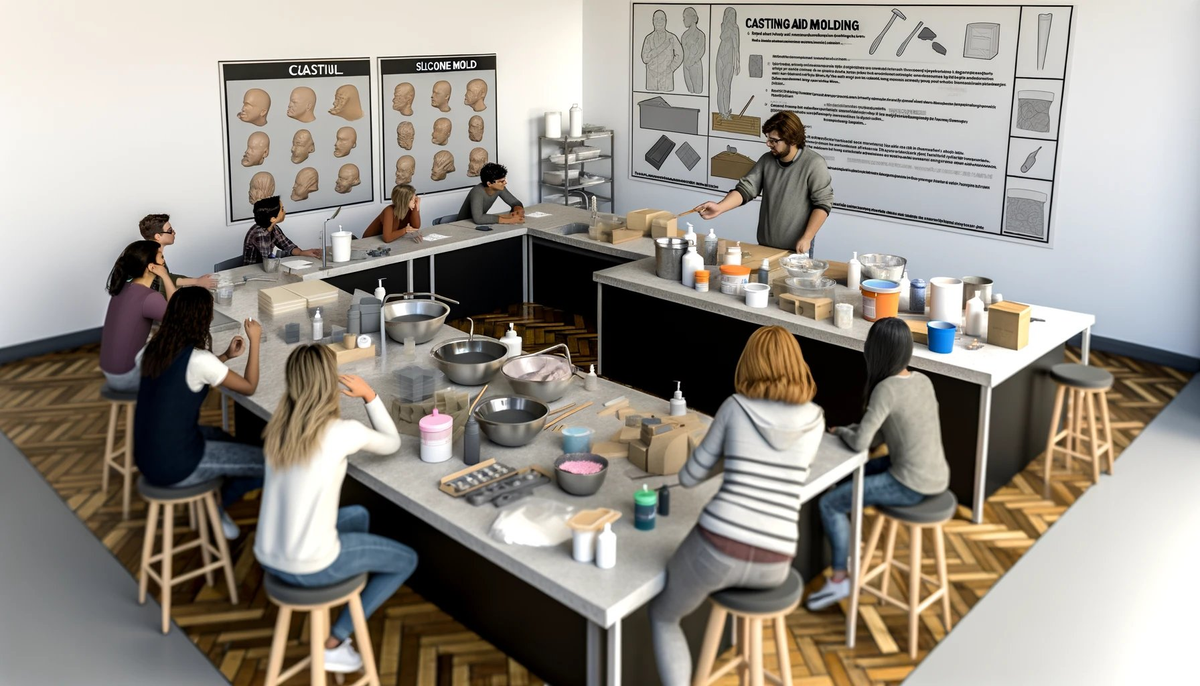 Workshops - Mold Making and Casting | EnvironMolds