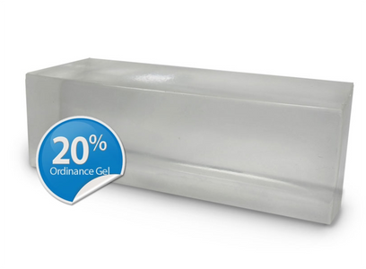 20% Clear Ballistic Gel Blocks — EnvironMolds
