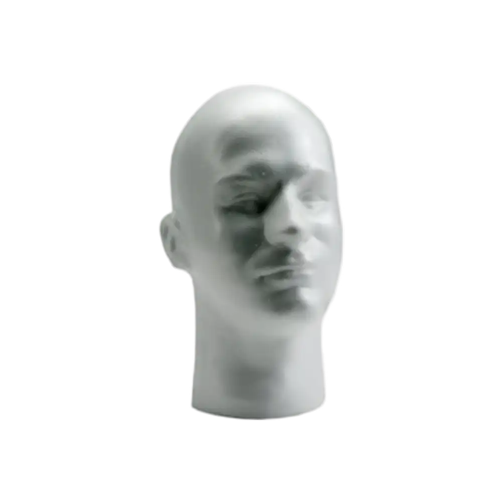 Styrofoam Head for Mask Making — EnvironMolds