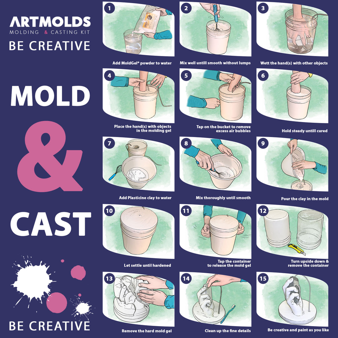 Pro Hand Casting Kit – EnvironMolds