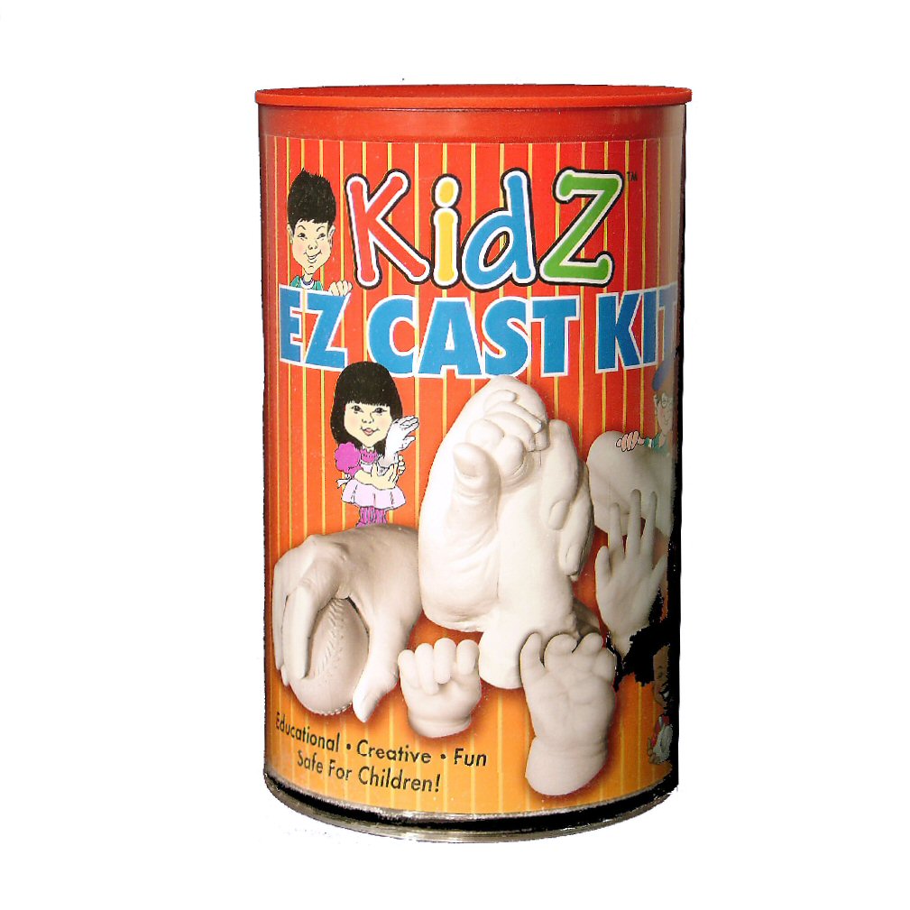 Kidz EZ Cast Kit Baby Footprint / Handprint Kit - ArtMolds – EnvironMolds