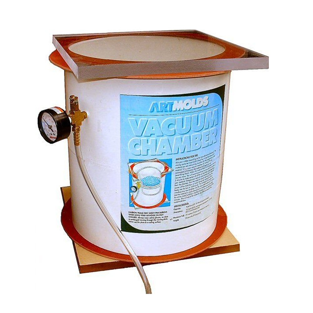 Vacuum Chamber for Removing Air from Mold Rubbers - ArtMolds – EnvironMolds